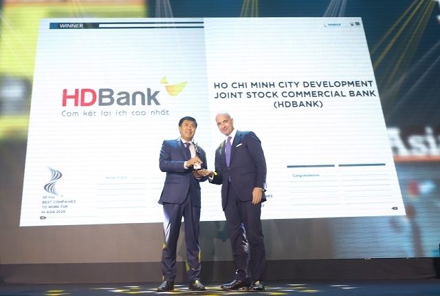 HDBank tiếp tục là nơi làm việc tốt nhất châu Á, định hướng phát triển ...
