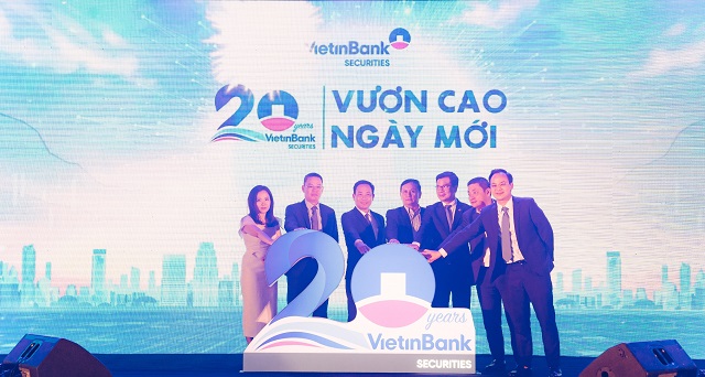 Lễ kỷ niệm 20 năm thành lập 'VietinBank Securities - Vươn cao ngày mới'