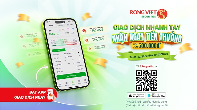 Chứng khoán Rồng Việt ra mắt ứng dụng giao dịch iDragon Pro cùng chương ...