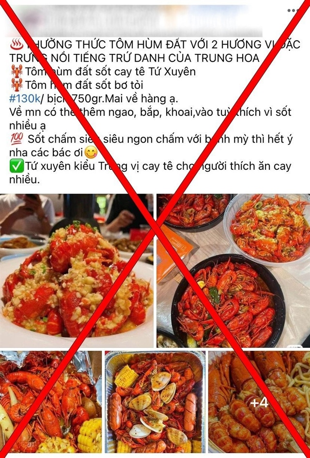 Tôm hùm đất nguy hại được rao bán tràn lan tiền triệu | Vietstock