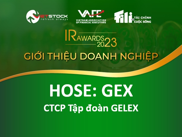 IR AWARDS 2023: Giới thiệu CTCP Tập đoàn GELEX (HOSE: GEX) | Vietstock