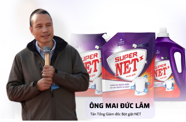Bột giặt NET thay Tổng Giám đốc | Vietstock