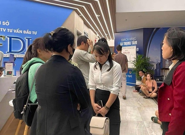 Vì sao nhiều khách hàng tụ tập tại trụ sở GFDI đòi thu hồi vốn đầu tư ...