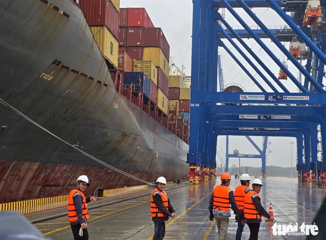 MSC vessel marks milestone arrival at largest port in Vietnam's Dong ...