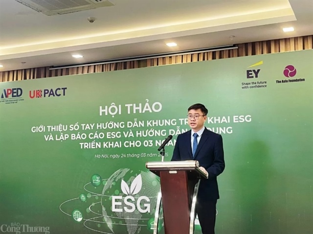ESG handbook released to help SMEs | Vietstock