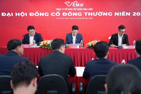 EMA Land tổ chức thành công đại hội cổ đông năm 2025 | Vietstock
